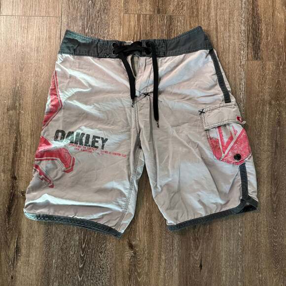 Oakley | Swim | Mens Y2k Military Style Oakley Board Shorts Size 3 ...